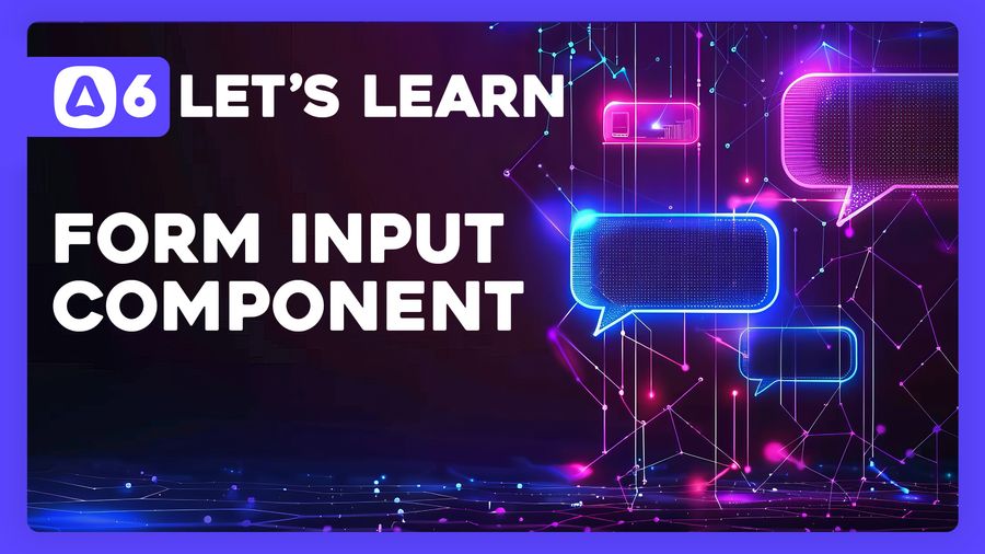 Lets Learn Adonisjs 6 Creating An Edgejs Form Input Component Adocasts