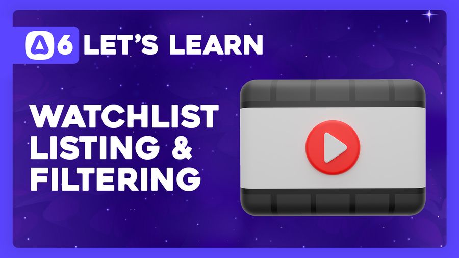 Lets Learn Adonisjs 6 Listing And Filtering User Watchlist Items Adocasts 1512