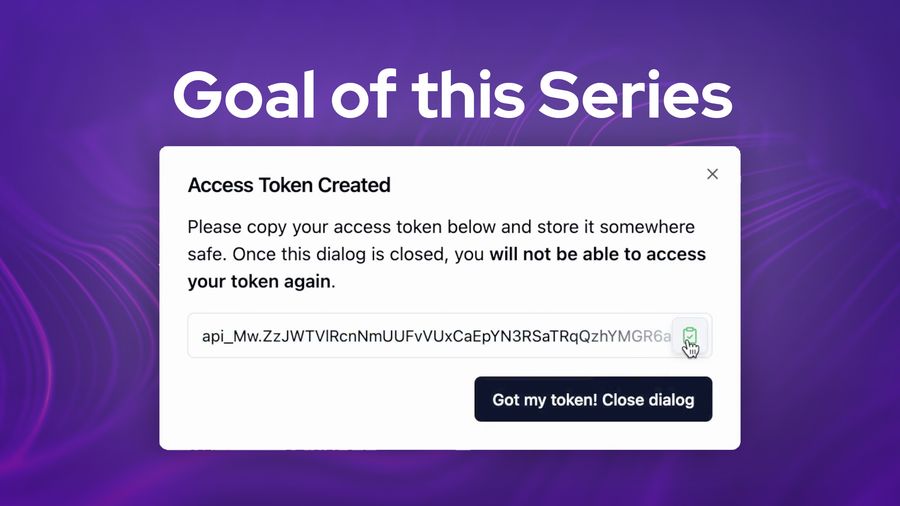Adding an API to an AdonisJS Web App: Goal of this Series | Adocasts Lesson