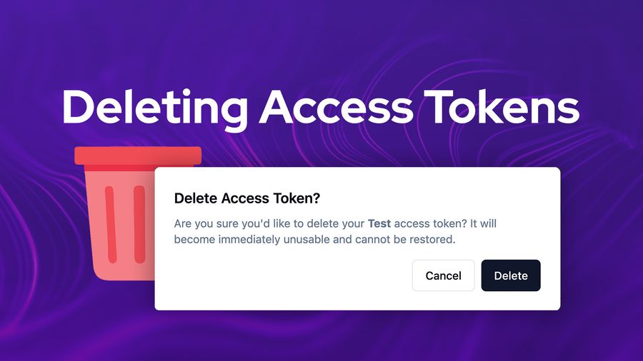 Adding an API to an AdonisJS Web App: Deleting/Revoking Access Tokens | Adocasts Lesson