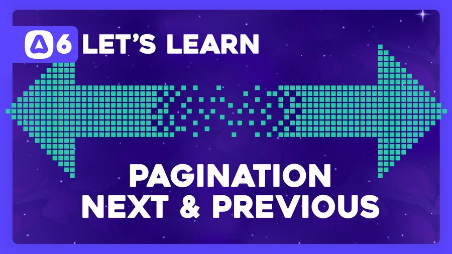 Let's Learn AdonisJS 6: Pagination First, Last, Next, and Previous Buttons | Adocasts Lesson