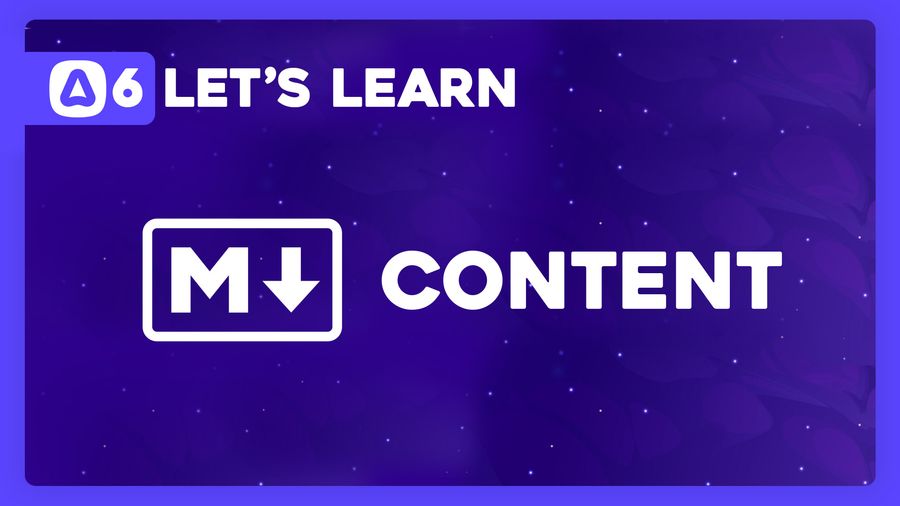 Let's Learn AdonisJS 6: Reading and Supporting Markdown Content | Adocasts Lesson